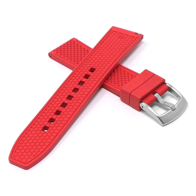DASSARI Double Textured FKM Rubber Strap | StrapsCo