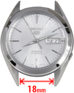 Seiko 5 SNKL15 Lug Width & Strap Size | StrapsCo