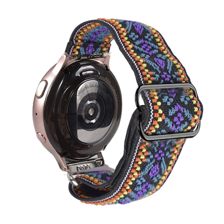 Vibrant Pattern Nylon Strap for Samsung Watches | StrapsCo