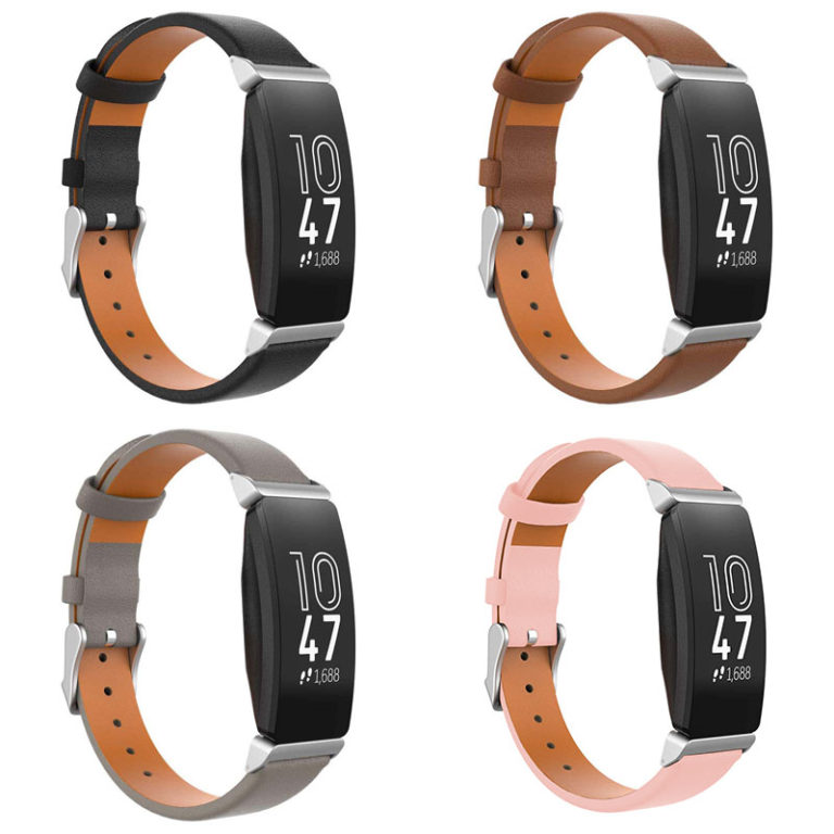 Everyday Leather Strap For Fitbit Inspire 2 | StrapsCo