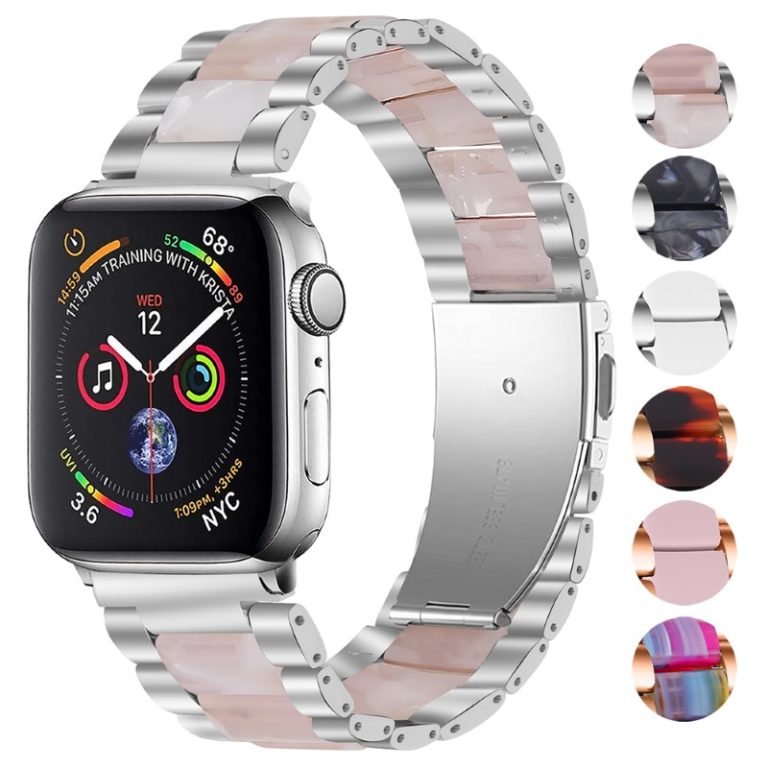 Stainless Steel & Resin Band for Apple Watch | StrapsCo