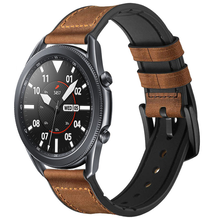 Leather Hybrid Strap For Garmin Venu 3 | StrapsCo
