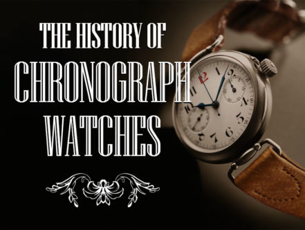 The History of Chronograph Watches | StrapsCo