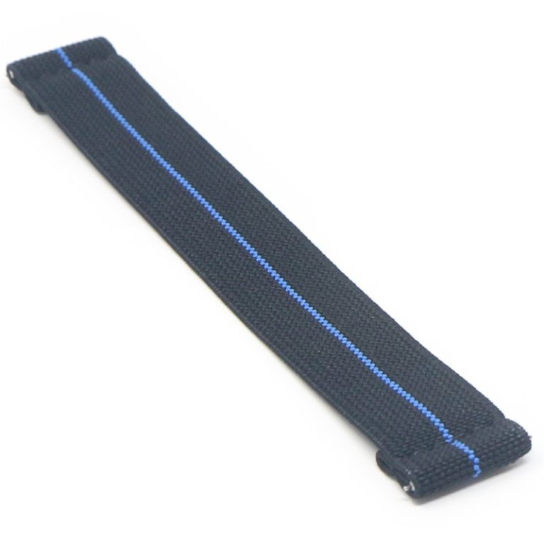 Striped Nylon Stretch Strap | StrapsCo