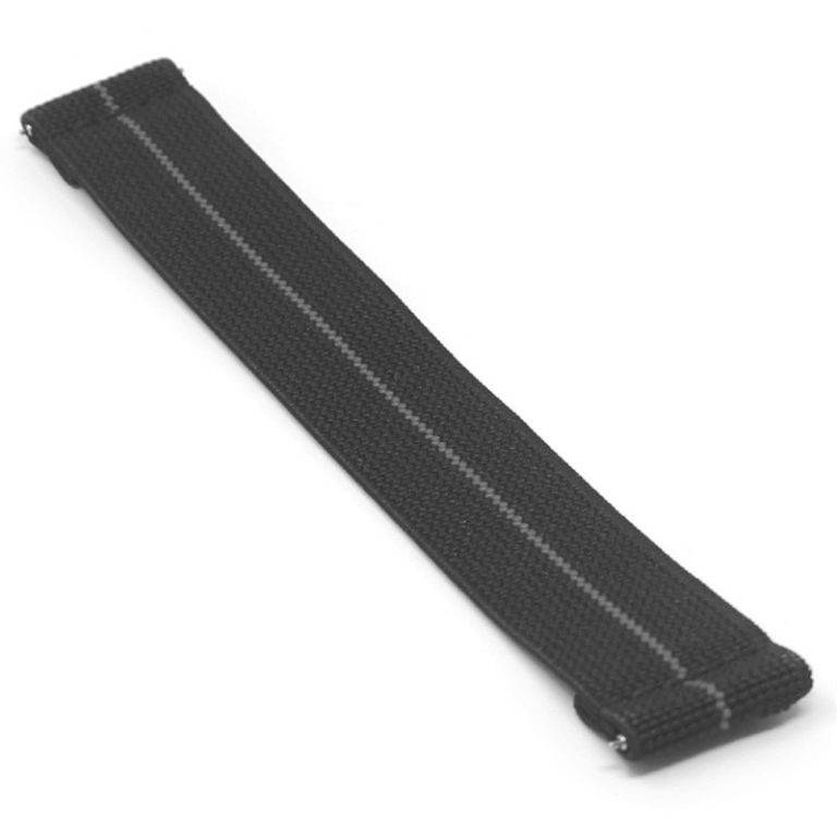 Striped Nylon Stretch Strap | StrapsCo