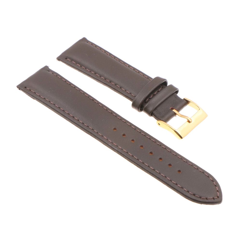 Classic Stitched Leather Strap For MoonSwatch | StrapsCo