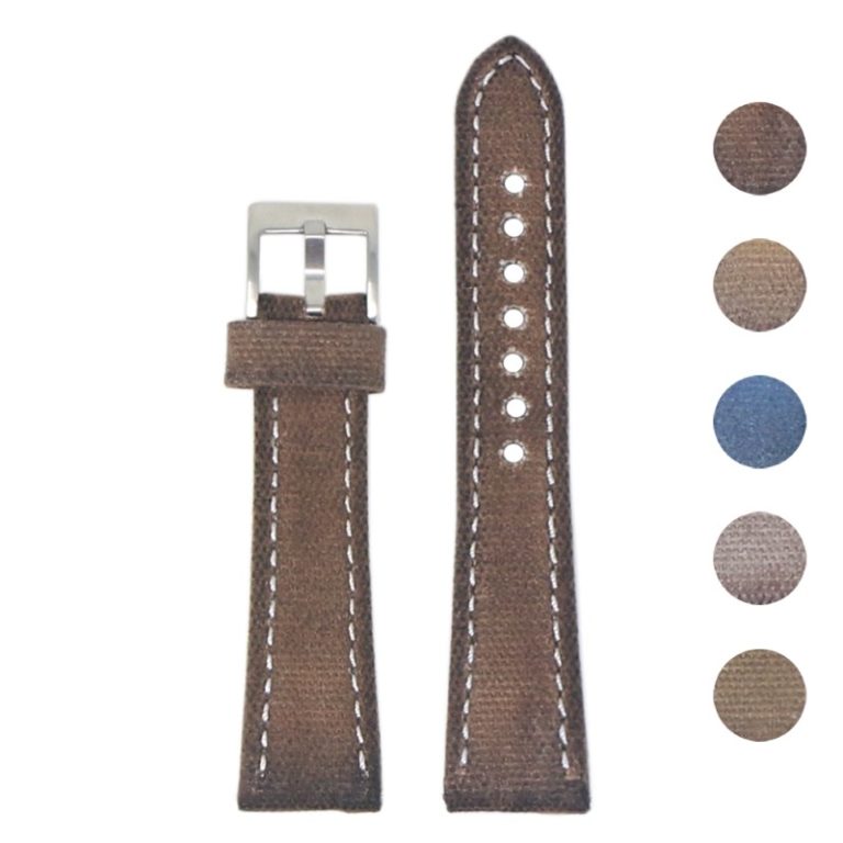Rugged Canvas Band With Quick Release | StrapsCo