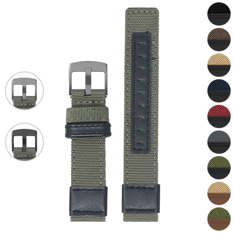 Rugged Canvas Band With Quick Release | StrapsCo