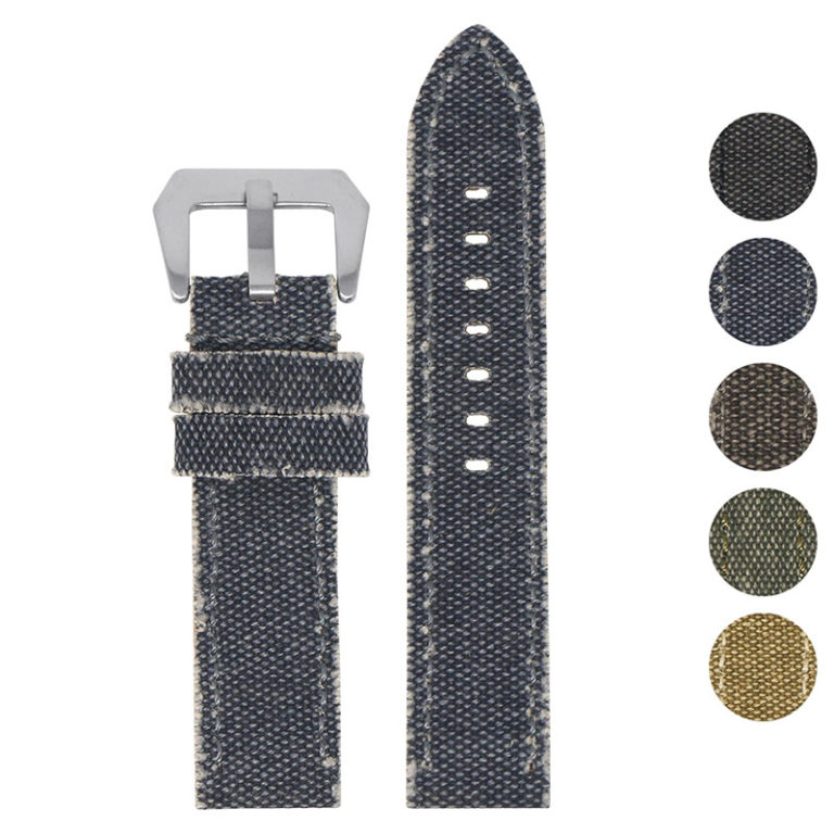 Frayed Edge Canvas Strap By DASSARI | StrapsCo