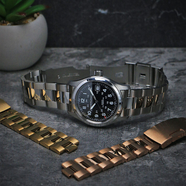 Classic Fitted Bracelet For Hamilton Khaki | StrapsCo